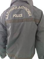 China Navy Blue Military Jacket with Composite Fabric Technology for sale
