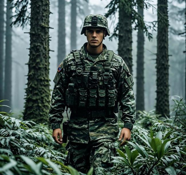 Tactical combat shirt camouflage pattern
