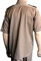 China Summer Security Guard Uniform Set - 65% Polyester 35% Cotton - Available in 8 Sizes (XS to 4XL) with Custom Color Options for sale