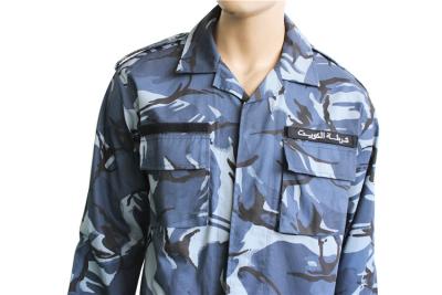 China Kuwait BDU Military Uniform Camouflage Polyester Cotton Tactical Wear for sale