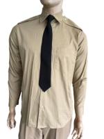 China Customizable Security Guard Uniform Set - 65% Polyester 35% Cotton Blend, 1.5kg Weight, XS-4XL Sizes for sale