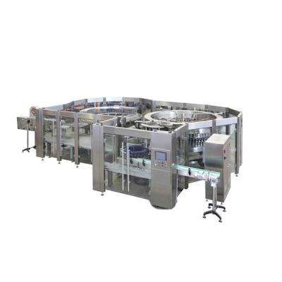 China Automatic Mineral / Soda Water Filling Machine , 5000 BPH 12 Heads for sale