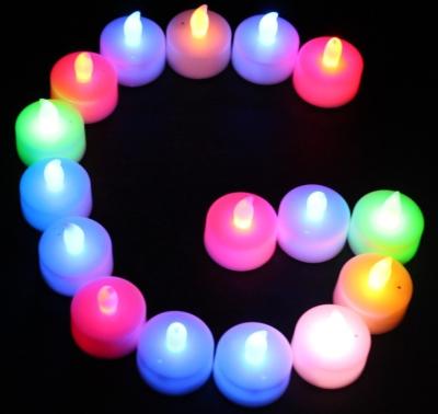 China New Design LED On-Off Magic Happy Hirthday Led Flameless Candle/Light One Color Led Candle for sale