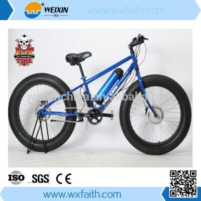 China Best quality !!26inch*4 Fat tire 500W Electric Mountain Fat Tire Bike for sale