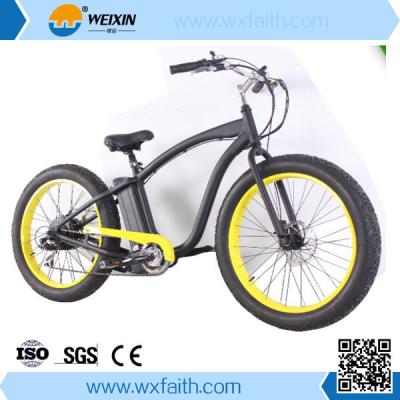 China Best quality !!26inch*4 Fat tire 500W Electric Mountain Fat Tire Bike for sale