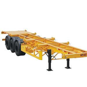 China Skeleton container semitrailer for sale