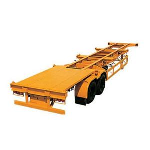China 40' Two-axle Skeleton Container Semitrailer(6 locks) for sale