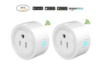 China USA Standard Tuya Wifi Smart Plug Remote Control With Fireproof Material for sale