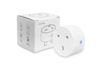 China White PC ABS 16A Smart Wifi Plug Socket With CE RoHS Certification for sale