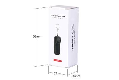 Cina Anello portachiavi personale 130db degli allarmi di sicurezza dell'anti violenza di attacco con la batteria del AAA in vendita