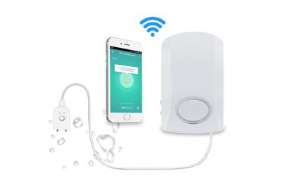 中国 130dbスマートなWifi水漏出警報センサー1年の保証 販売のため