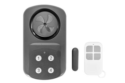 Cina allarme di porta senza fili magnetico dello stagno 140db con IP67 telecomandato impermeabile per sicurezza esterna del portone in vendita