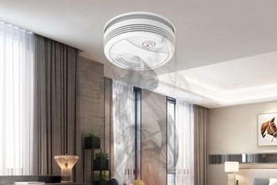 Cina Rivelatore del sensore di fumo EN14604, rilevatore di fumo astuto dell'allarme antincendio 433mhz in vendita