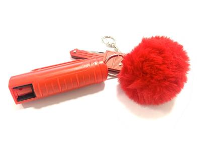 Cina Guarnitura chiave Mini Plastic Shell dello spray al pepe della catena chiave 20ml di sicurezza in vendita