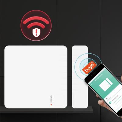 Cina Allarme domestico del sensore del sensore del contatto della finestra del sensore della porta del FCC ROHS WiFi in vendita