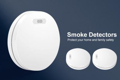 Cina 3 anni del rilevatore di fumo a pile sostituibile di sensore indipendente del sensore di fumo in vendita
