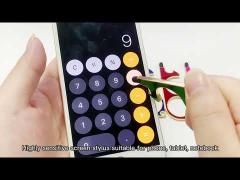 Eight color zinc alloy material multifunctional door opener
