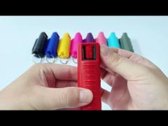Mini spray al pepe a catena chiave dell'OEM 20ml per autodifesa femminile