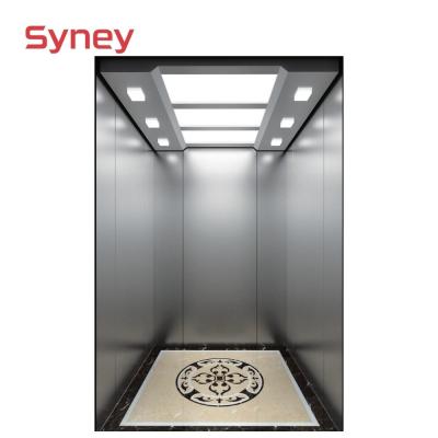 China China Hairline Stainless Steel Home Lift Manufacturer Villa Panoramic Freight Cargo Car Goods Glass Passenger Elevator for sale
