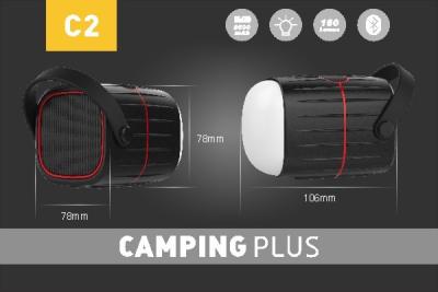 China Waterproof Outdoor Rechargeable LED Camping Lantern Bluetooth Speaker SOS for sale