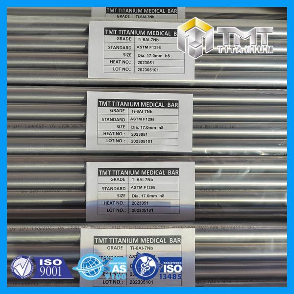Quality ASTM F1295/ISO5832-11/TI-6AL-7NB IMPLANTABLE BAR FOR MEDICAL for sale