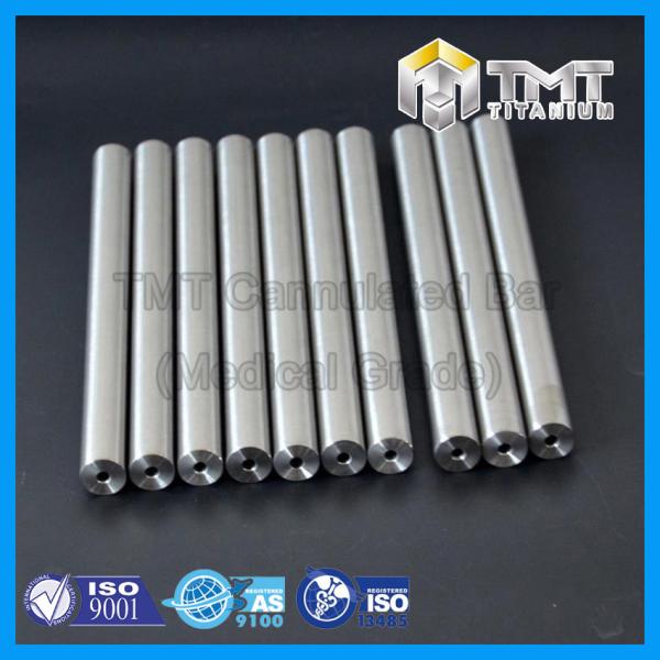 Quality ASTM F136/TI-6AL-4V ELI/GR23 CANNULATED BAR for sale