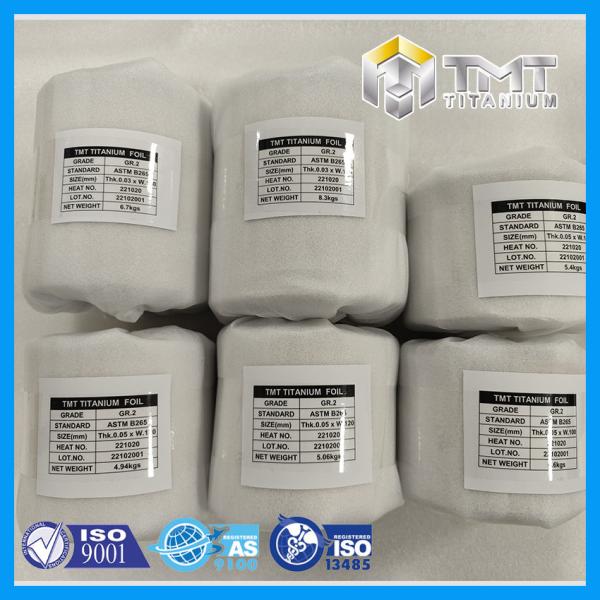 Quality ASTM B265 FOIL GR.2/GR.1 for sale