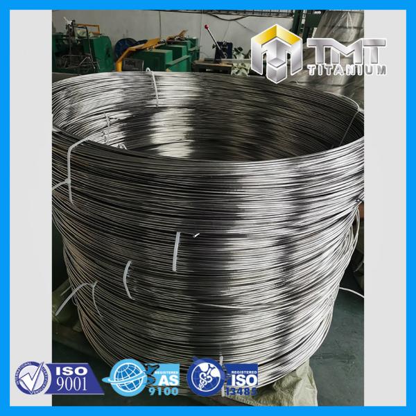 Quality ASTM B863, GR.1/2 TITANIUM WIRE COIL FORM for sale