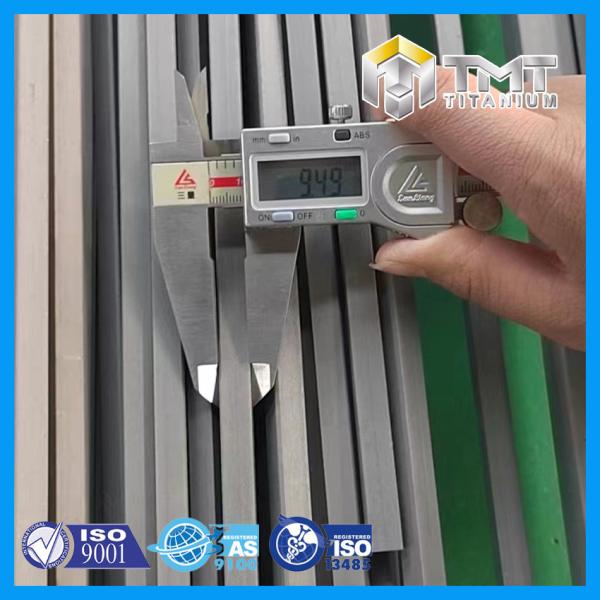 Quality TITANIUM FLAT SQUARE BAR ASTM B348 GR.1/GR.2 for sale