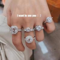 China Women Wedding Engagement Ring Silver 925 Adjustable Stacking Thumb for sale