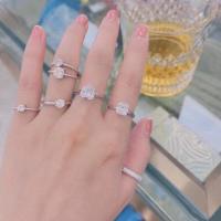 China Women Wedding Engagement Ring Silver 925 Adjustable Stacking Thumb for sale