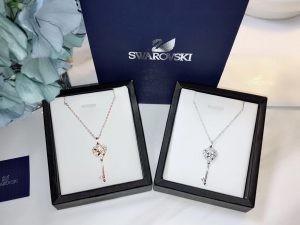 Cina 18K oro di marca gioielleria d'argento cuore lucchetto collana chiave pendente in vendita
