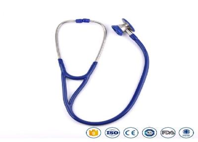 China Wholesale professional hospital diagnostic apparatus stainless steel dual head medical cardiology stethoscope for sale