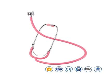 China Professional manufacture high quality lightweight medical zinc alloy baby children stethoscopes ,pediatric dual head ste for sale