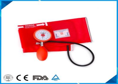 China BM-1119 Red Color Aneroid Sphygmomanometer without mercury, home and hospital use best seller for sale