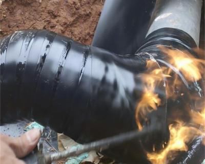 China Open-type Heat Shrinkable Sleeves With Closure Patch For Pipe Joint Coating for sale