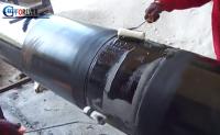 China Heat Shrinkable Wrapid Sleeves With Closure Patch For Pipe Joint Coating for sale