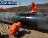 China Heat Shrinkable Wrapid Sleeves With Closure Patch For Pipe Joint Coating for sale