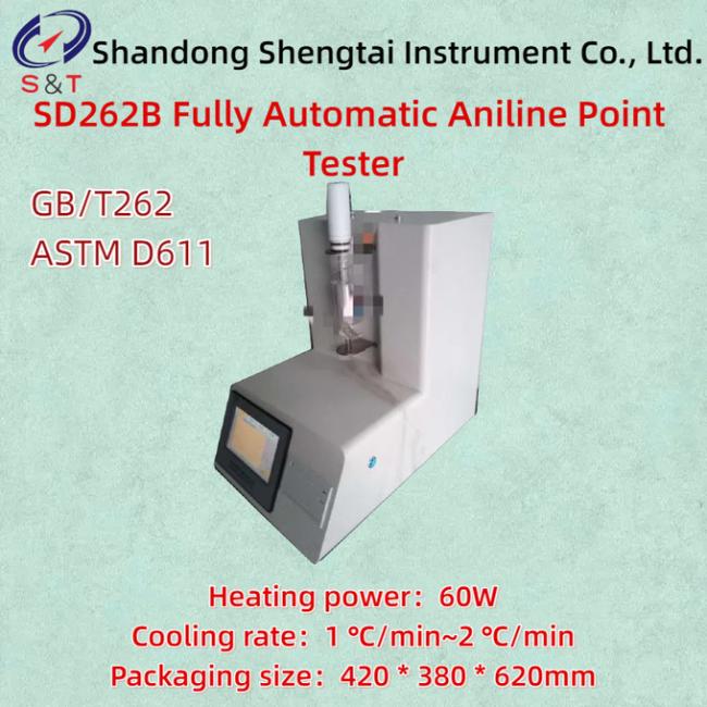 Fully Automatic Aniline Point Tester ASTM D611 Petroleum Products Cooling Rate 1 ℃/Min~2 ℃/Min 0
