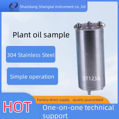 China Stainless Steel Manual Liquid Oil Sampler For Grease Sampling 304 Stainless Steel for sale