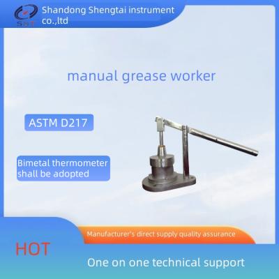China Lubricating Grease Cone Penetration Apparatus Manual Tamper Manual Pressure Shearing SH269-1 for sale