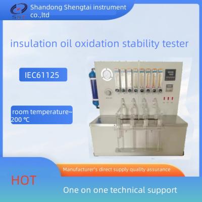 China Insulation Oil Oxidation Stability Tester IEC61125 IEC 474 Petroleum Testing Instruments for sale