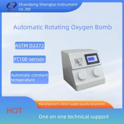 China Rotary Oxygen Bomb Calorimeter Astmd RPVOT Rotating Pressure Vessel Method Oxidation Stability Tester for sale