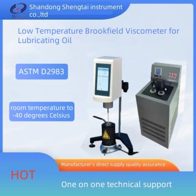 China Low Temperature Lubricating Oil Brookfield Viscometer ASTM D2983 for sale