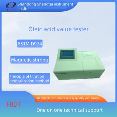 China ASTM D974 LCD Screen Oleic Acid Value Automatic Stirring Tester for Oil Testing Equipment 300 W for sale