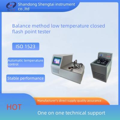 China Low Temperature Closed Flash Point Instrument Automatic Temperature Control for sale