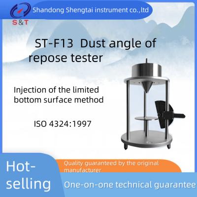 China ST-F13 Dust Angle of Repose Tester Designed for Determining Angle of Repose of Dust Using Injection Limited Bottom Method for sale