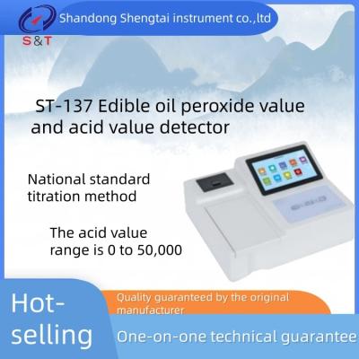 China ST-137 High-Performance Oil Testing Equipment for Accurate Detection of Acid and Peroxide Value in Edible Oils for sale