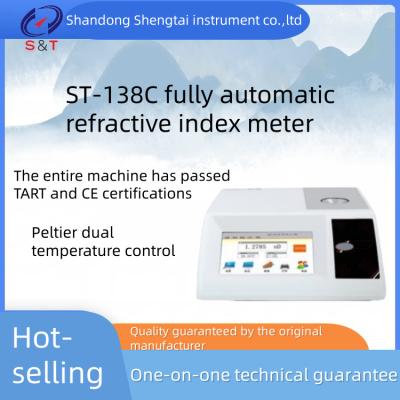 China ST-138C fully automatic refractive index meter with Peltier dual temperature control LED replaces the traditional sodium lamp for sale