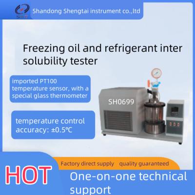 China SH0699 Refrigeration Oil And Refrigerant Solubility Tester Nixie Tube Display PT100 for sale